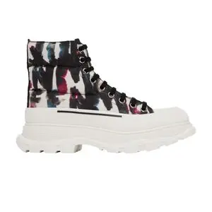Alexander McQueen Tread Slick Quilted Boots - Multicolor