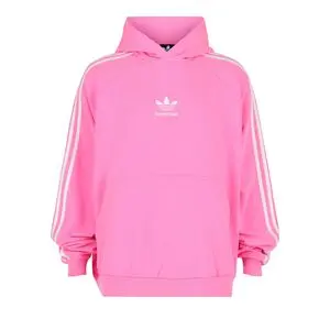 Balenciaga X Adidas Oversized Hoodie - Pink