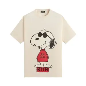 Kith For Peanuts Joe Cool Vintage Tee - Tan