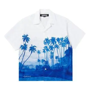 NEIGHBORHOOD Palm Tree Shirt - Blue