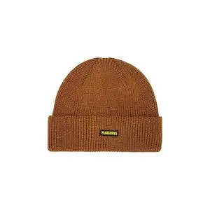 PLEASURES Impact Logo Beanie - Tan