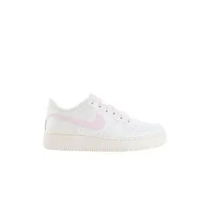 Women's White & Pink Sneakers