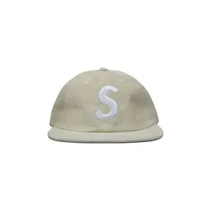 Supreme Suede S Logo 6 Panel Cap - Tan