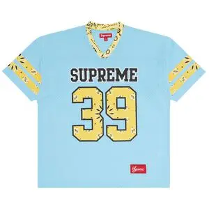 Supreme Bandana Football Jersey - Blue