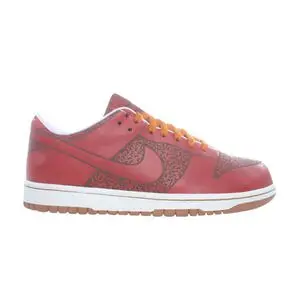Nike Dunk Low 1 Piece Sneakers - Red