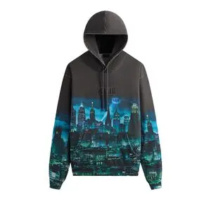 Kith X Batman Gotham Vintage Nelson Hoodie
