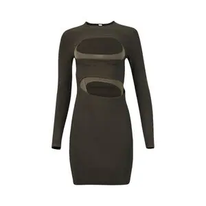 DION LEE Double Hosiery Mini Dress