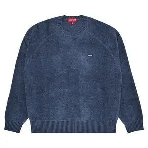 Supreme Terry Small Box Sweater - Blue