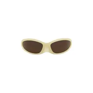 Balenciaga Wrap Around Sunglasses - Yellow