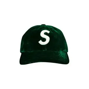 Supreme Velvet S Logo 6-panel