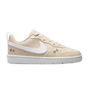 Nike Court Borough Low Recraft Se Gs 'embroidered Floral - Tan