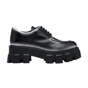 Prada Wmns Monolith Lace Up 'black Ombre
