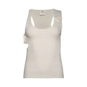 COURREGES 90s Ribbed Tank Top