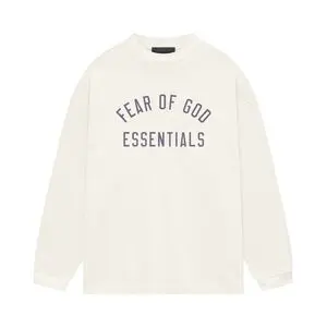 Fear Of God Jersey Long-sleeve Tee - Cream