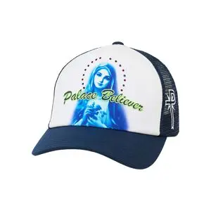 PALACE 1 Truth Trucker Cap - Blue