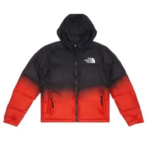 The North Face 1996 Retro Nuptse Dip Dye Jacket - Red