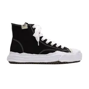 Mihara Yasuhiro Hank Og Sole Canvas High-top Sneakers - Black