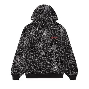 SP5DER Embroidered Aop Hoodie
