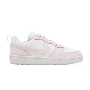 Women's White & Pink Sneakers