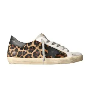 GOLDEN GOOSE Superstar Leopard Sneakers