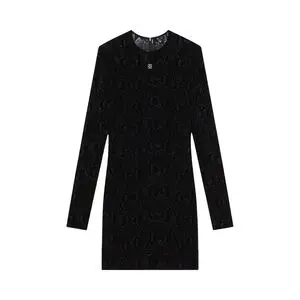 Givenchy Flocked Mini Dress