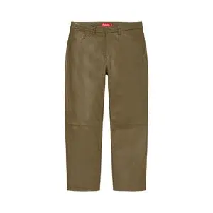 Supreme Leather 5-pocket Jean