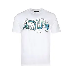 Amiri Cny Dragon Tee - White