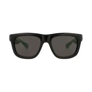 Bottega Veneta Square Frame Sunglasses - Black