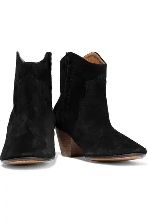 Isabel Marant Dicker Suede Ankle Boots