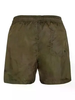 THE (ALPHABET) Drawstring Swim Shorts - Green