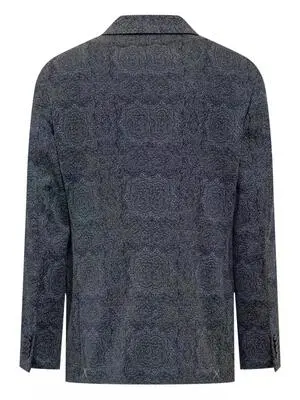 Etro Paisley Print Two-button Blazer