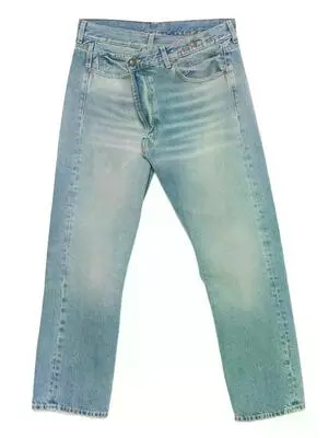 R13 Cross-waistband Jeans