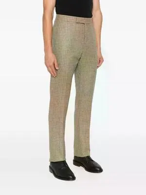 Thom Browne Checked Straight-leg Trousers