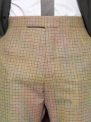 Thom Browne Checked Straight-leg Trousers