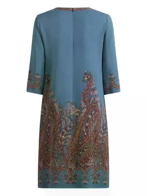 Etro Paisley-print Mini Dress