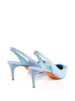 Santoni 65mm Sibile Slingback Pumps