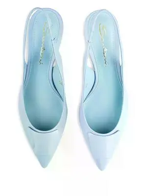 Santoni 65mm Sibile Slingback Pumps