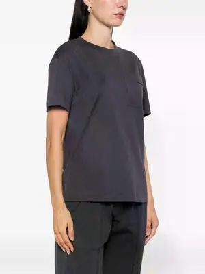 Brunello Cucinelli Chest-pocket Short-sleeve T-shirt - Blue