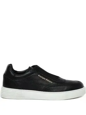 GIULIANO GALIANO Logo-detail Trainers - Black