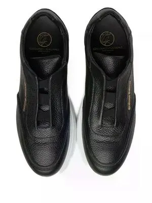 GIULIANO GALIANO Logo-detail Trainers - Black