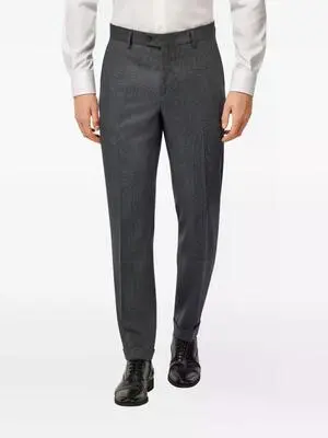Boggi Milano Bird's Eye Wool Trousers