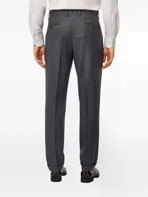 Boggi Milano Bird's Eye Wool Trousers