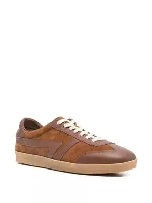 Closed Panelled Sneakers - Brown