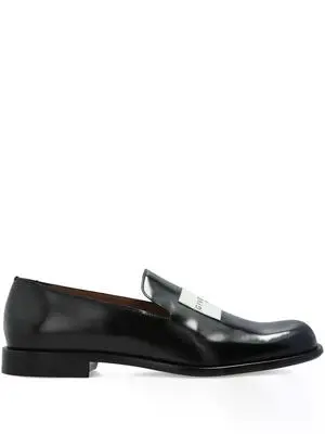 Givenchy Logo-embellished Leather Loafers