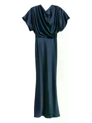 Draped Satin Dresses