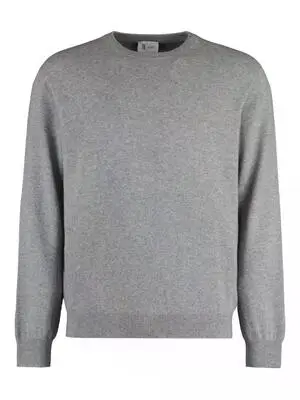 THE (ALPHABET) Cashmere-wool Blend Sweater - Grey