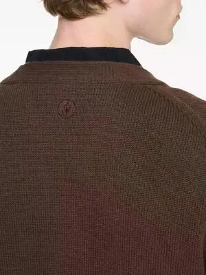 JW Anderson Layered Cardigan - Brown