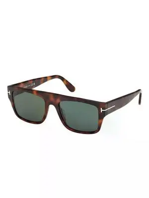 TOM FORD Tortoiseshell Square-frame Sunglasses