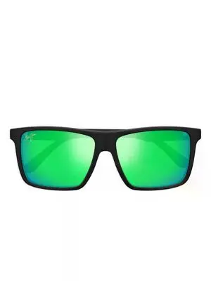 Maui Jim Mamalu Bay Square-Frame Sunglasses Black