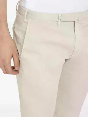 THE (ALPHABET) Cotton-blend Chino Trousers - White